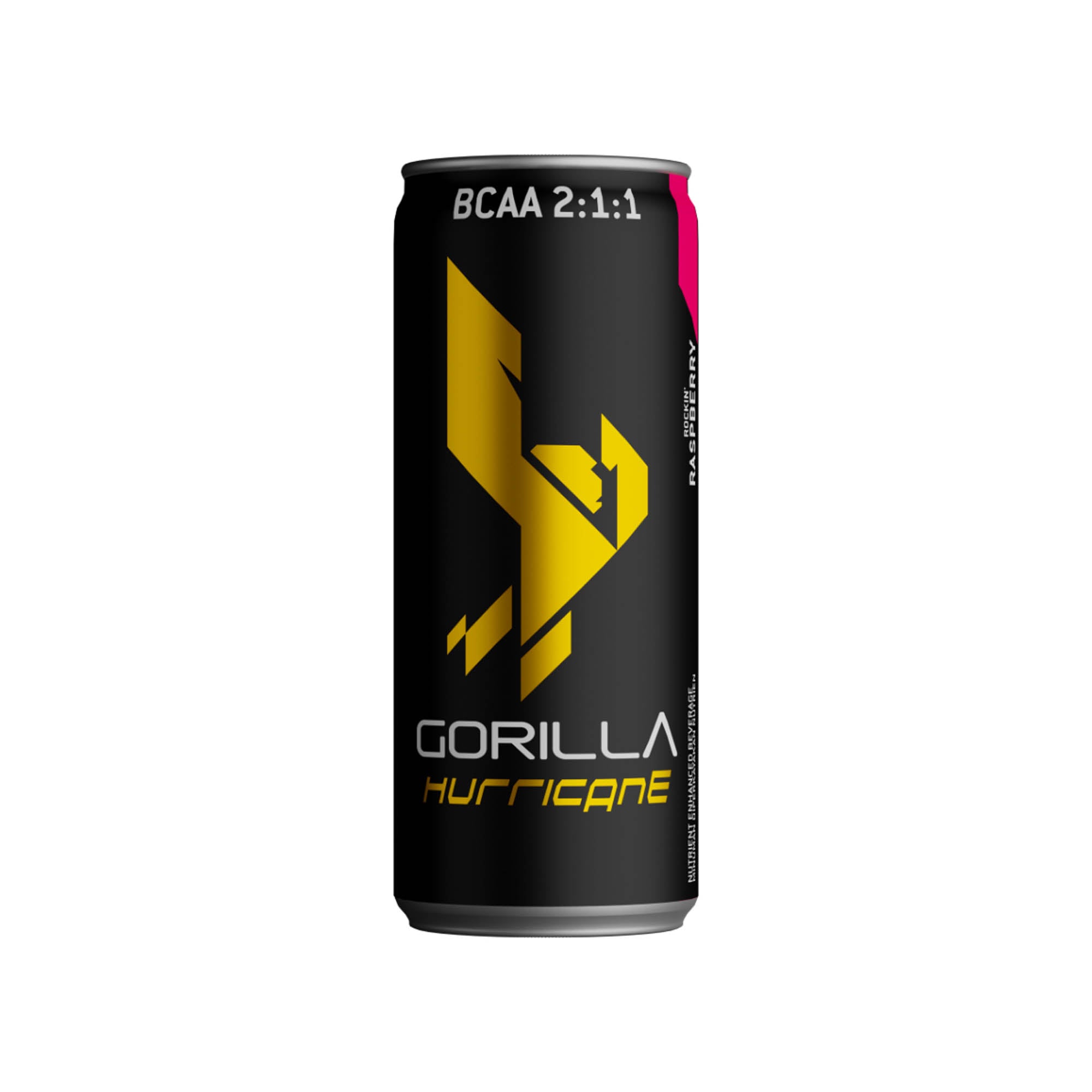 GORILLA HURRICANE Rockin Raspberry 325mL [BCAA's]